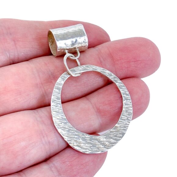 Silpada | Jewelry | Vintage Silpada Sterling Silver 925 Hammered Circle ...